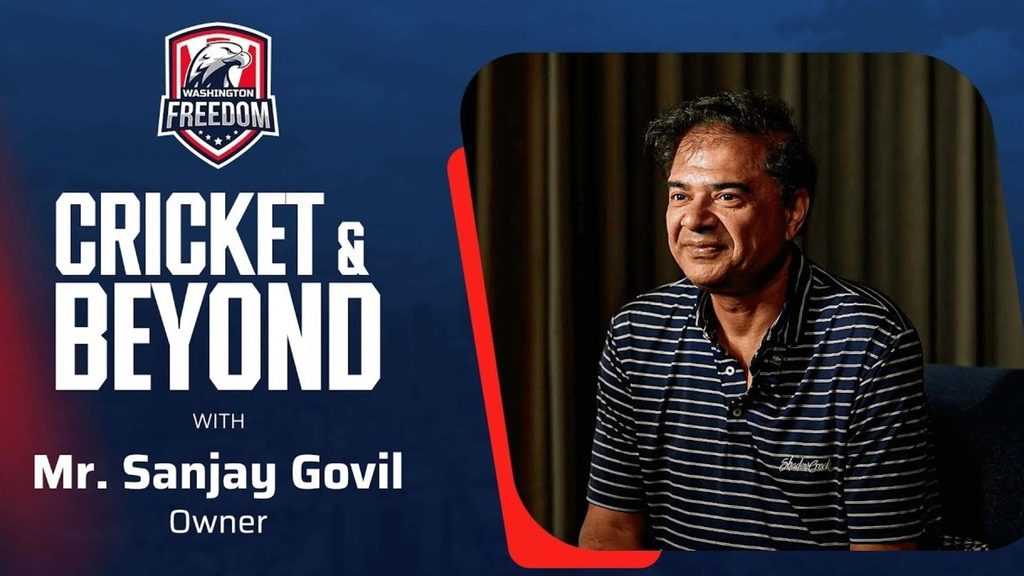 Washington Freedom | Mr. Sanjay Govil Talks MLC Season 3, Glenn Maxwell ...